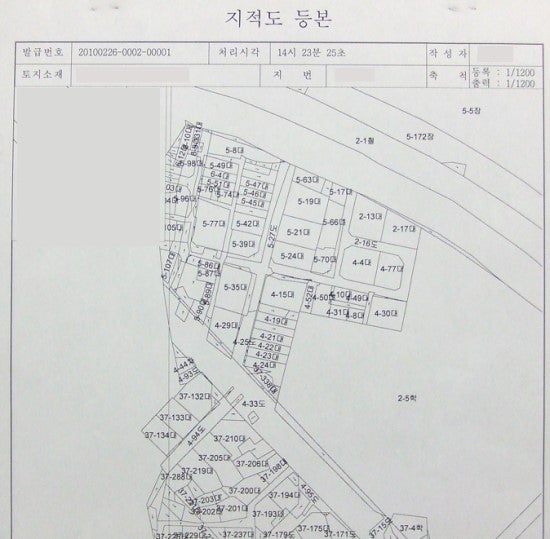 4 토지이용계획확인서와 지적도 보기 토지대장 임야대장 네이버 블로그