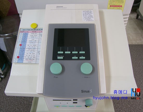 중고의료기 물리치료기기 전기자극치료기간섭파ict Sinus5 독일 짐머zimmer 판매완료 네이버 블로그