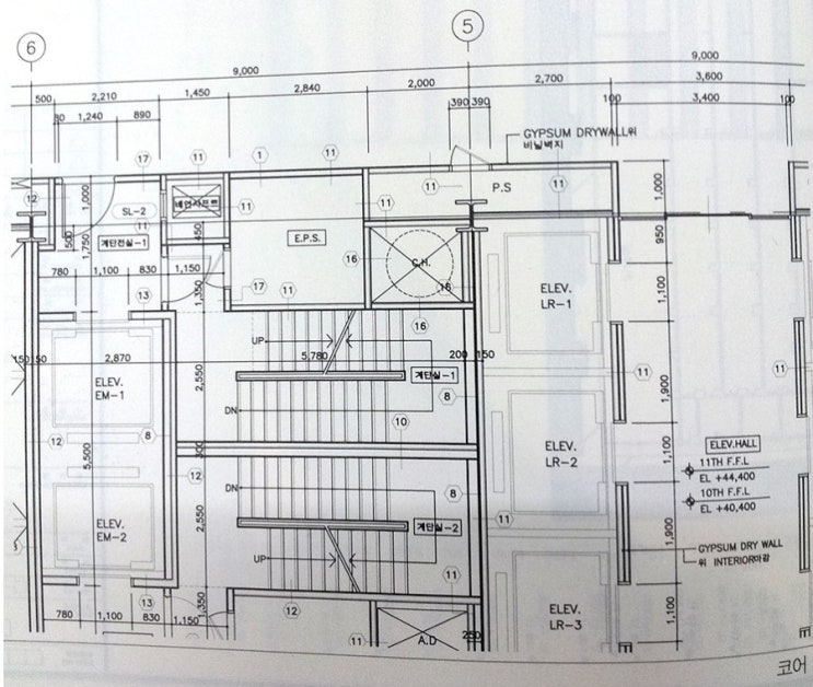 설계도면상 코어(CORE) PS, EPS, TPS는 알아야~ : 네이버 블로그