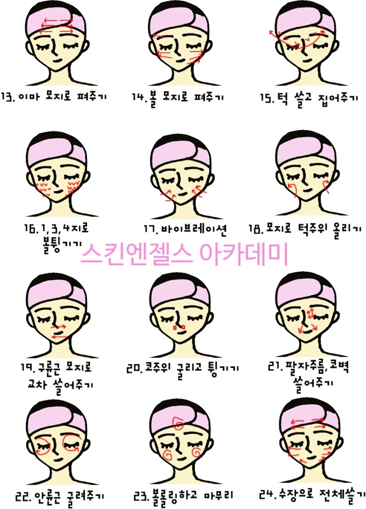 피부미용사 매뉴얼테크닉 순서와 동작 목동 피부학원 스킨엔젤스 당산 피부학원영등포 피부학원홍대 피부학원 네이버 블로그