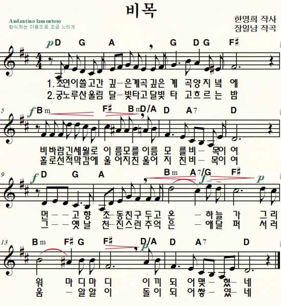 비목 네이버 블로그
