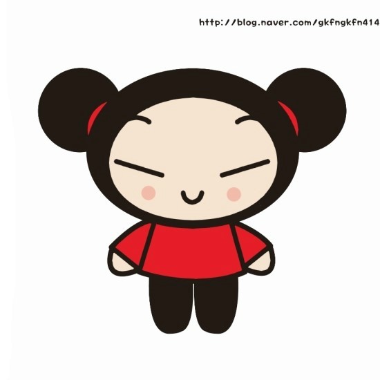 그리기 쉬운 캐릭터 짜장소녀 뿌까 손그림 강좌 네이버 블로그 