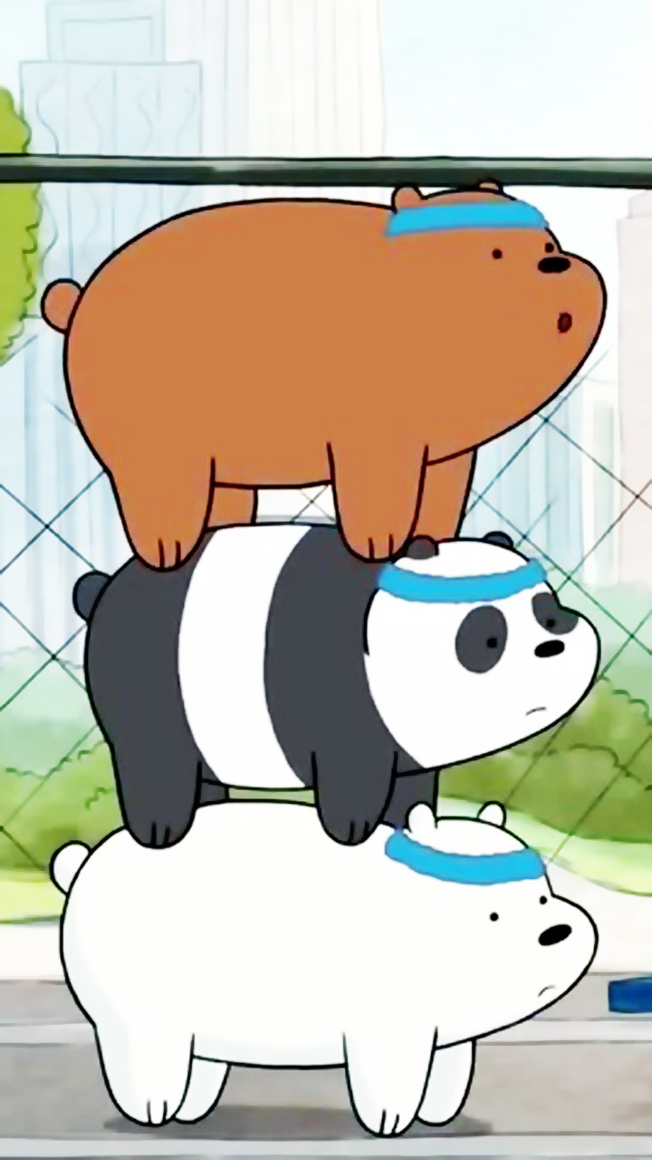 위베어베어스 배경화면 네이버 블로그