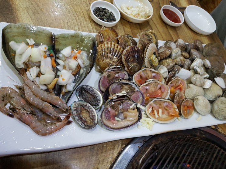 주안역 조개구이 무한리필 황제찜 조개구이 맛있는곳 따조 네이버 블로그