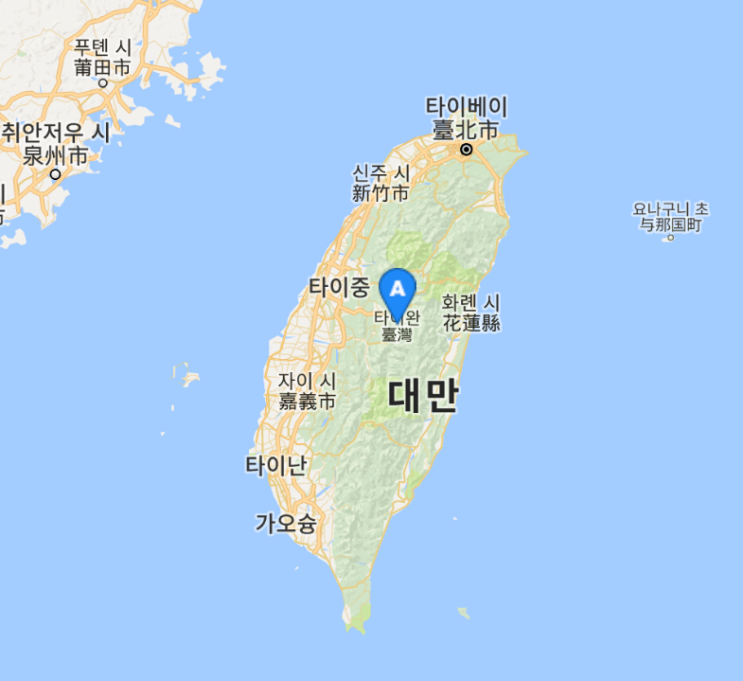 대만 자유여행을 위한 대만 여행지도 관광지도 네이버 블로그 