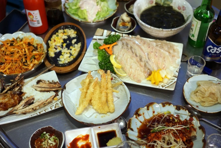 광양 중마동 맛집 썰어배기 모듬회 네이버 블로그