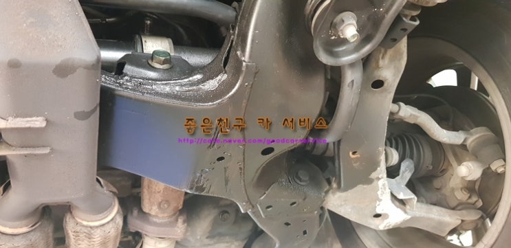 Sm7 파워오일 누유로 인한 파워스티어링고압 호수파이프교환 정비핸들이뻑뻑해요핸들소음아침시동후핸들핸들이무거워요동백동