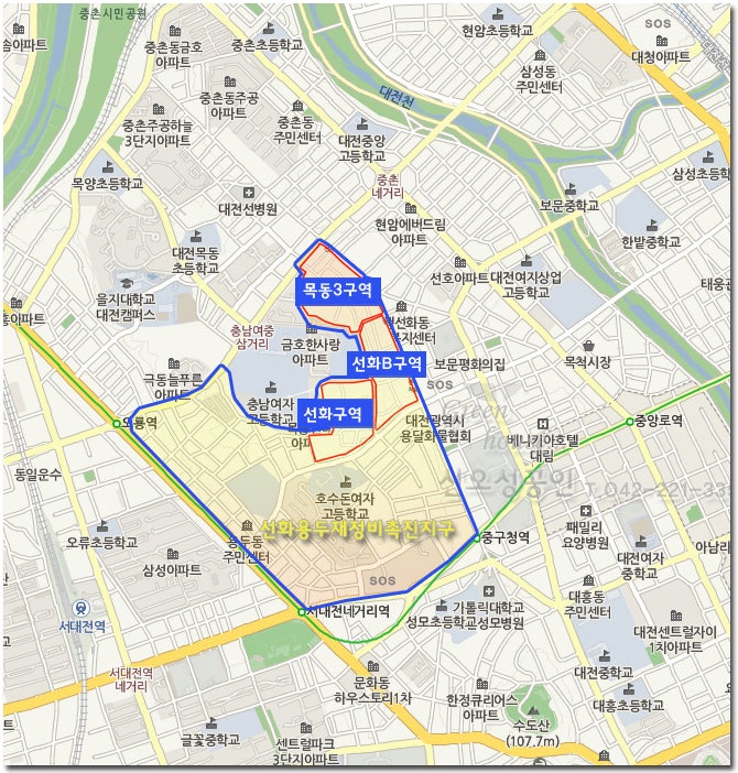 대전 중구 재개발 목동3구역선화구역선화b구역 대전 중구 재정비 촉진지구에 대해서 살펴볼께요~ 네이버 블로그