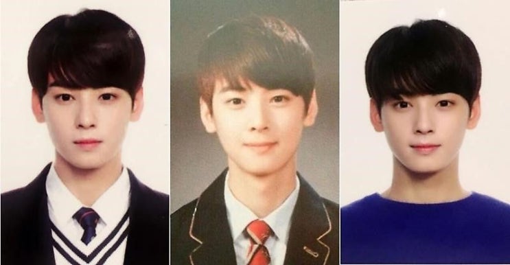 차은우 성형 전 과거사진 골든벨 다 찾아봤지 네이버 블로그