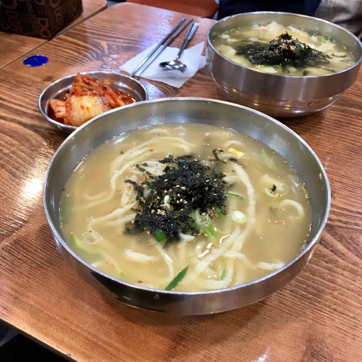 망원동 망원시장 칼국수 홍두깨칼국수 가성비 최고 ♩ 네이버 블로그