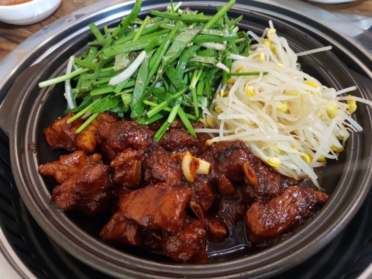 포항 연일 사거리식당 돼지갈비찜을 끝으로 모든메뉴 섭렵 네이버 블로그