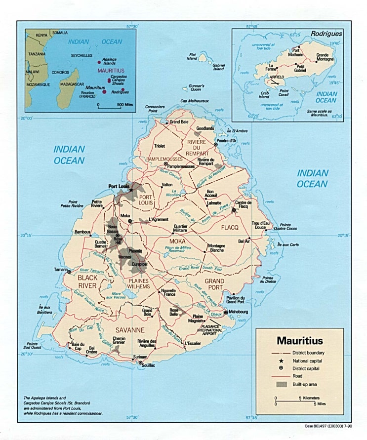 아프리카 지도동아프리카 지도 모리셔스 지도 Mauritius Map 네이버 블로그